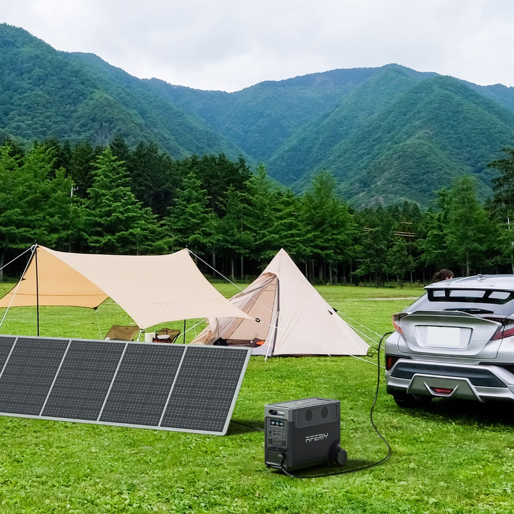 4 Best Solar Panels for Camping (2024 Guide) – AFERIY UK